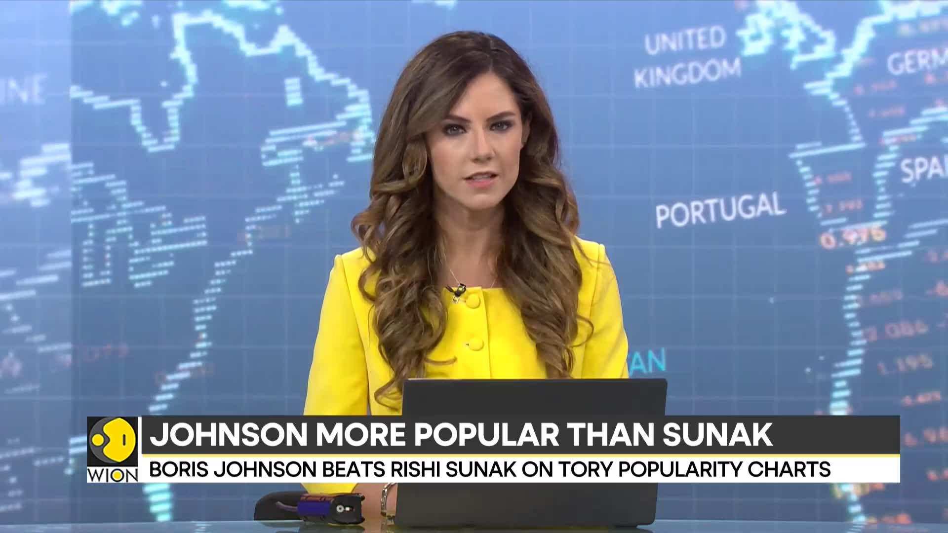 Boris Johnson beats Rishi Sunak on Tory popularity chart - World News