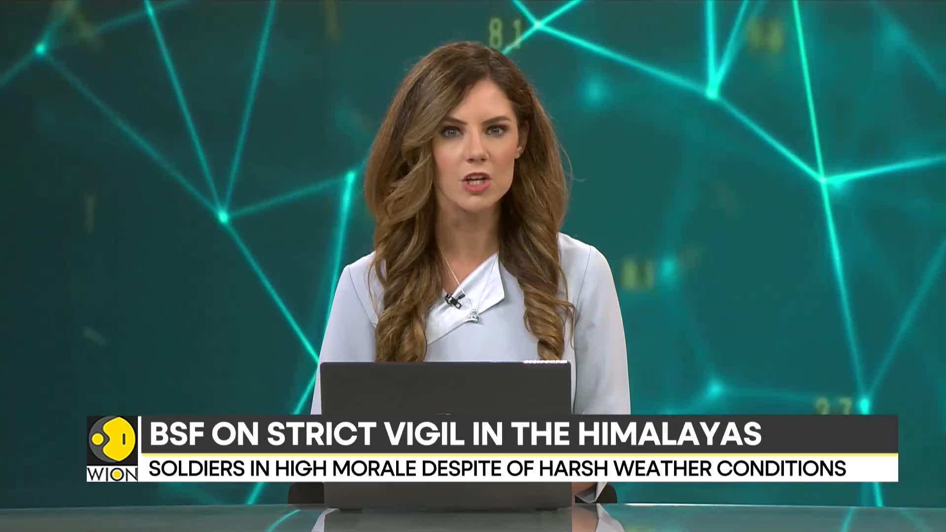 Indian BSF stand guard at LOC under harsh weather conditions - India ...