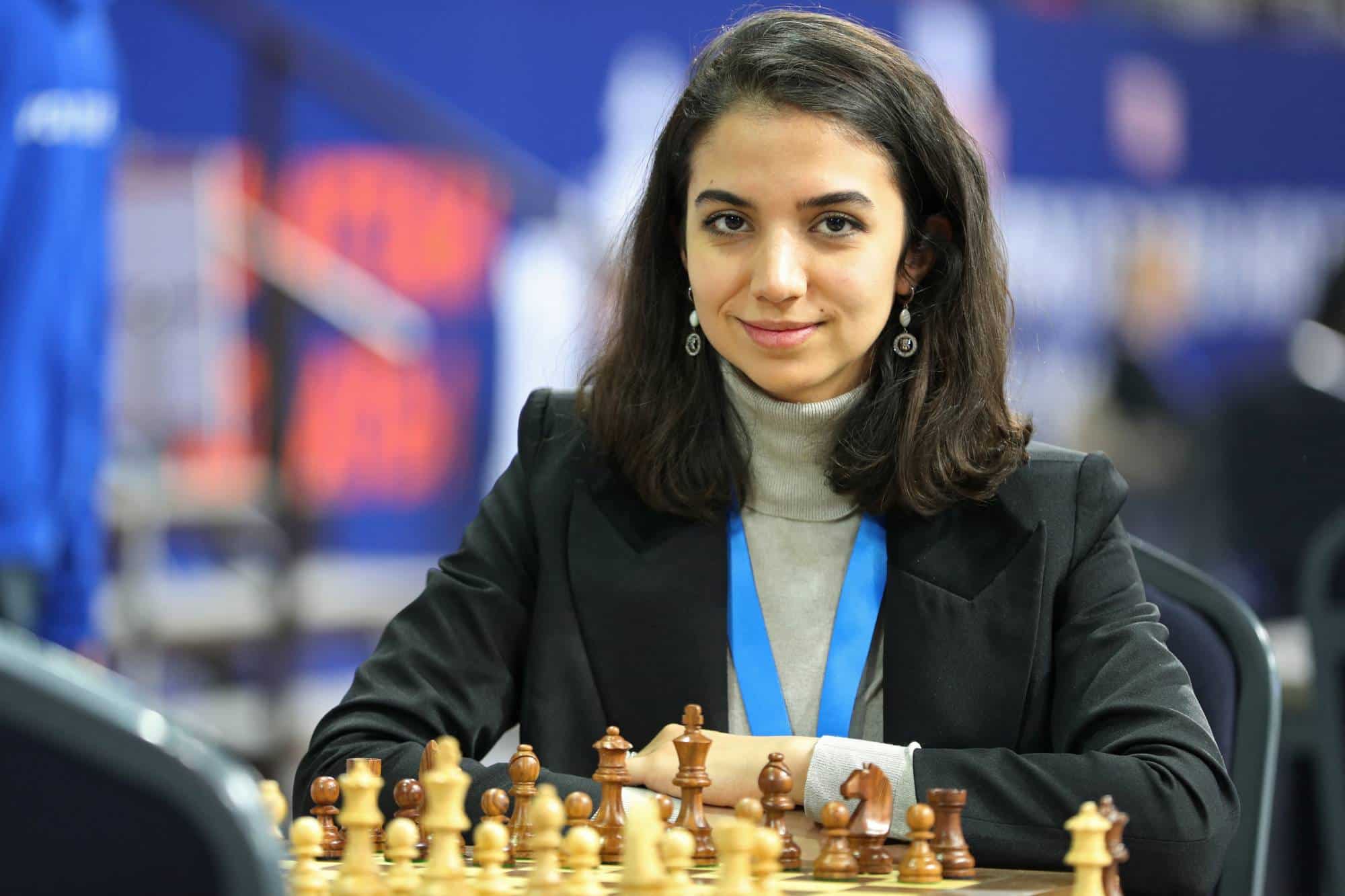 Iranian chess player who competed without hijab fleeing to Spain over ...