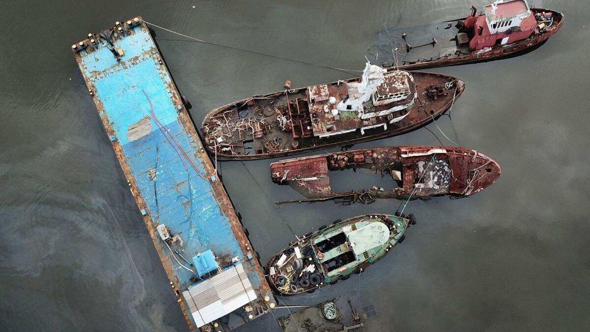 WION Climate Tracker | Brazil: Haunting graveyard of ships - World News WION Climate Tracker | Brazil: Haunting graveyard of ships - World News