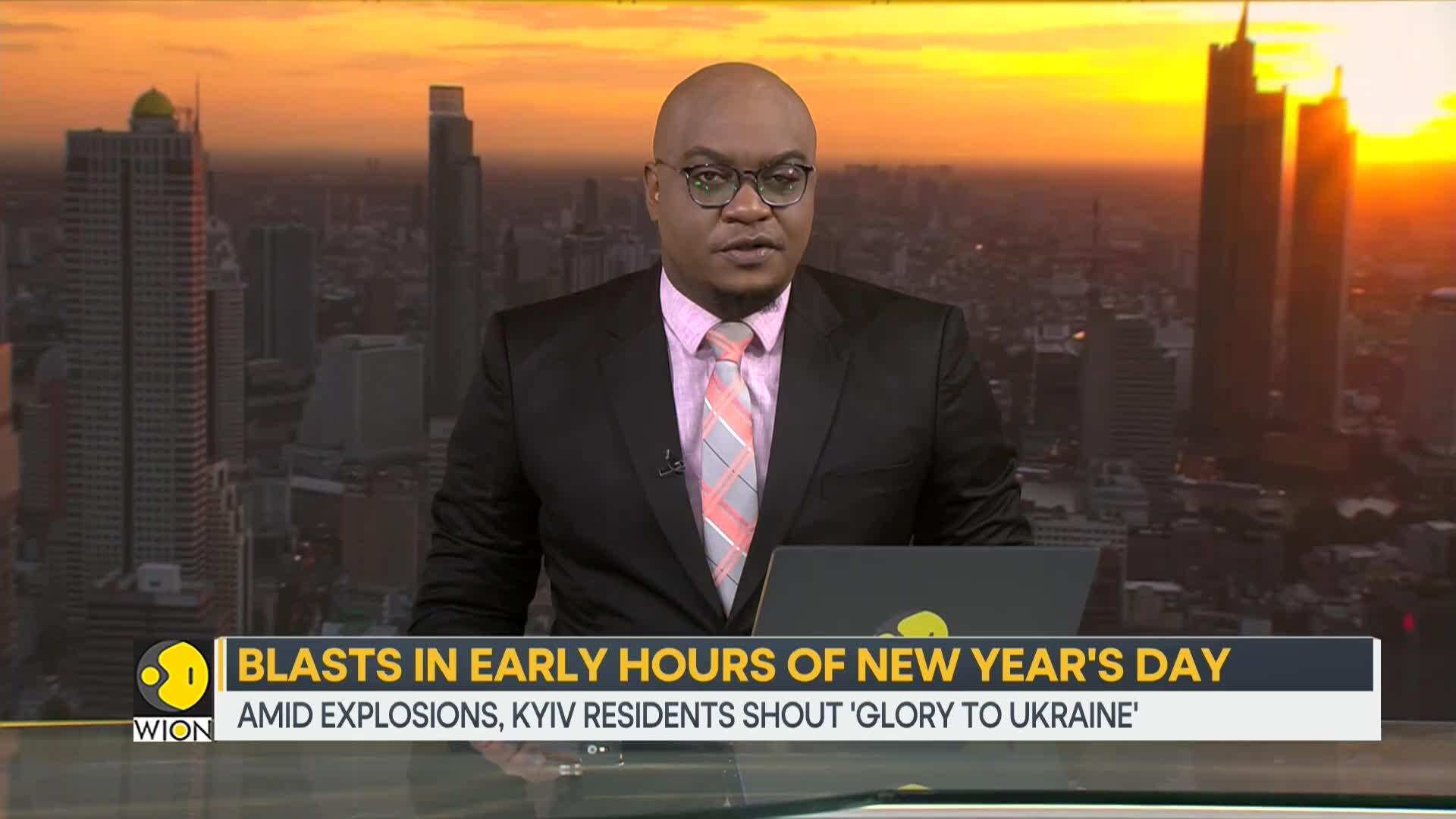 Ukraine under attack: Blasts in early hours of New Year's day ...