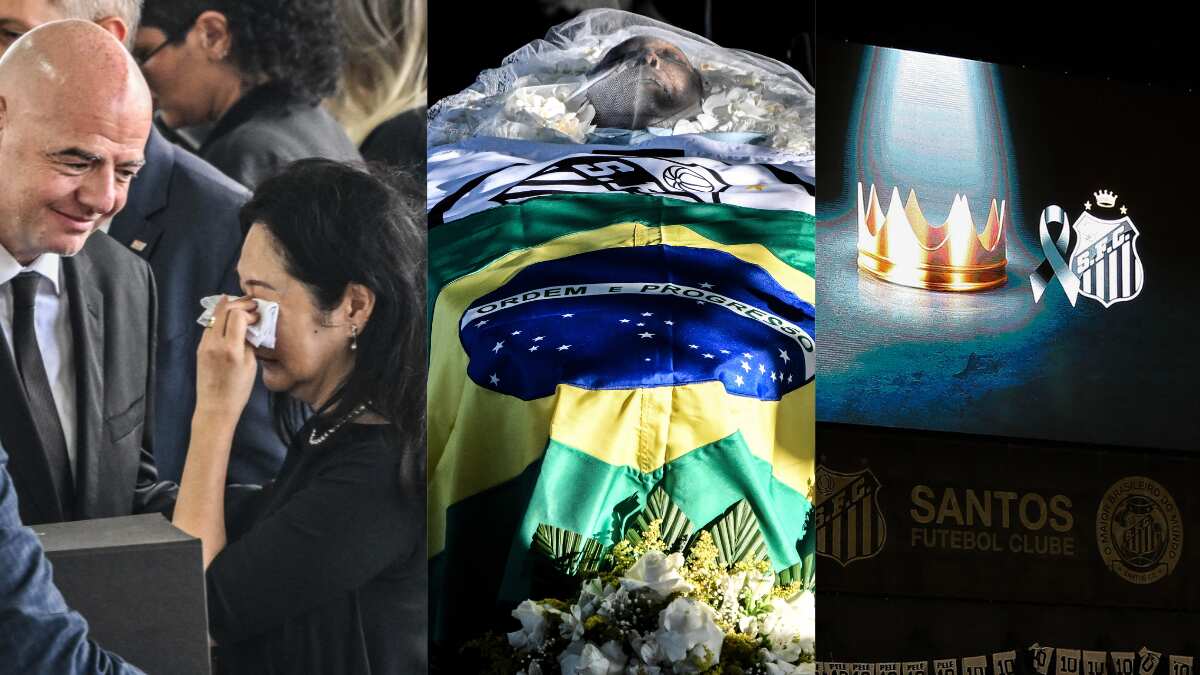 Pele's funeral: Santos bid final goodbye to Brazilian legend - Sports News