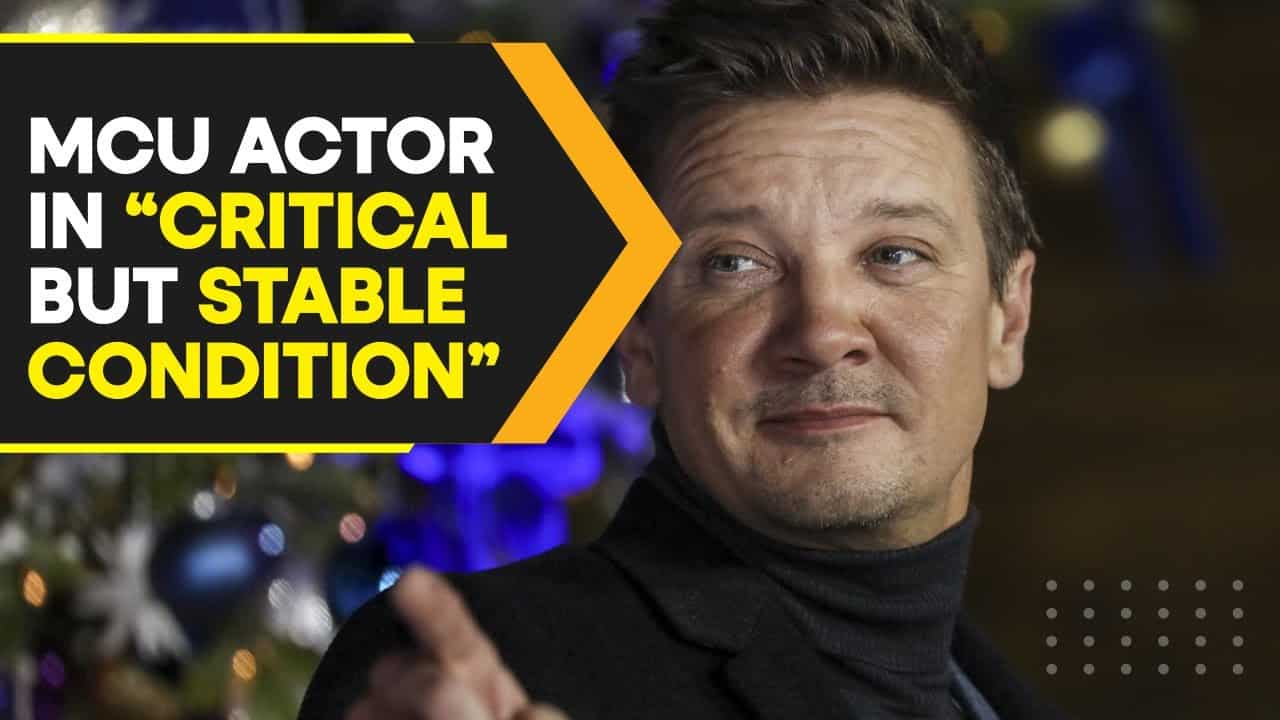 Avengers actor Jeremy Renner critical after snow ploughing accident ...