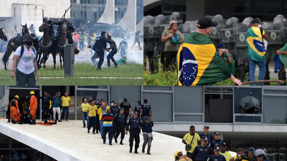 In pictures | A 'sad day' for Brazil as rioters storm government ...