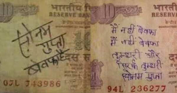Scribbling on bank notes valid or not? - Edge News