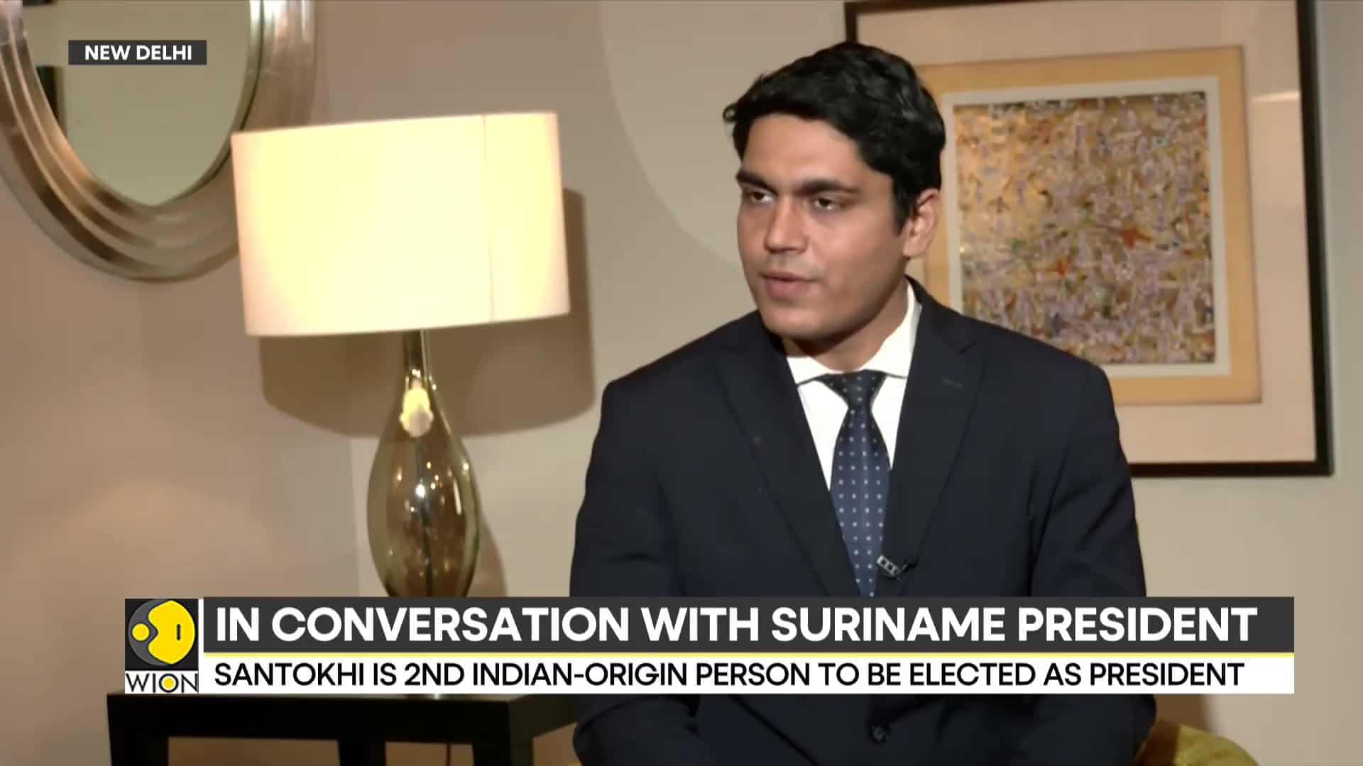 WION Exclusive: Suriname President Chandrikapersad "Chan" Santokhi ...