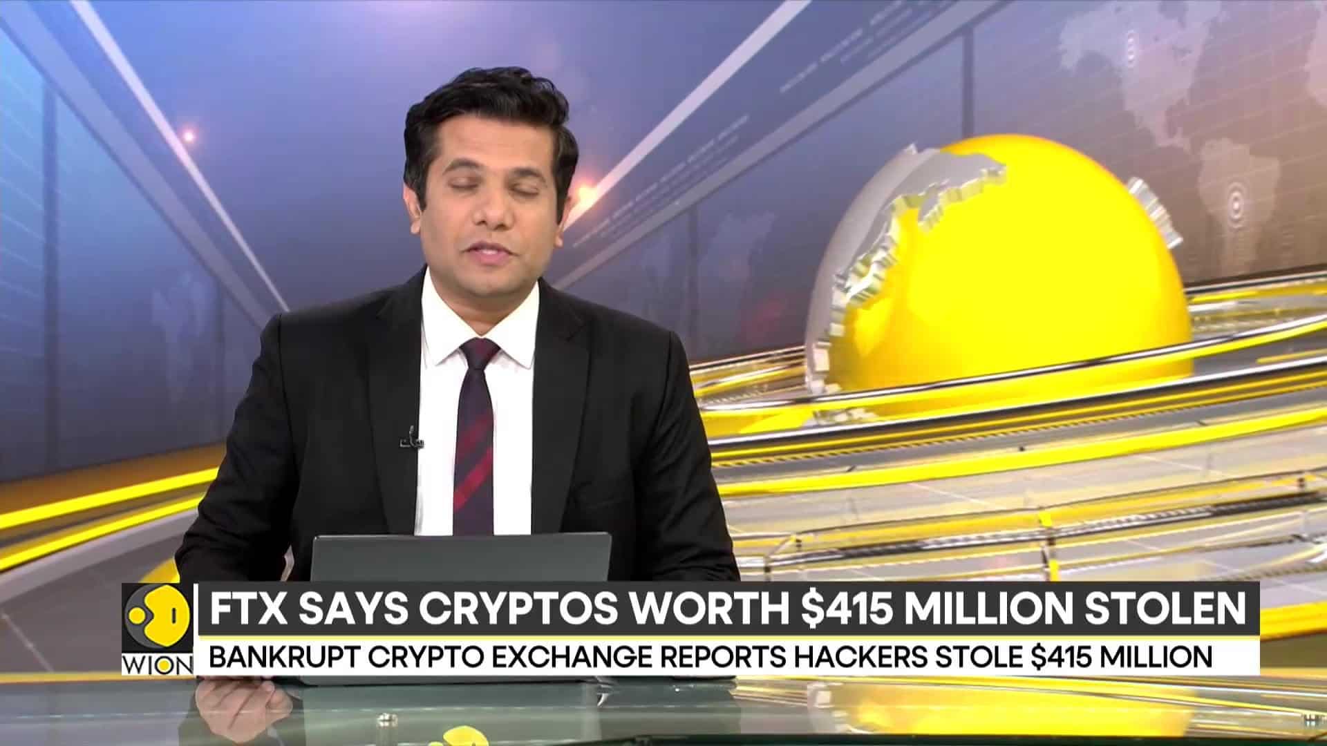 FTX says Cryptos worth $415 million stolen, founder Sam Bankman-Fried ...