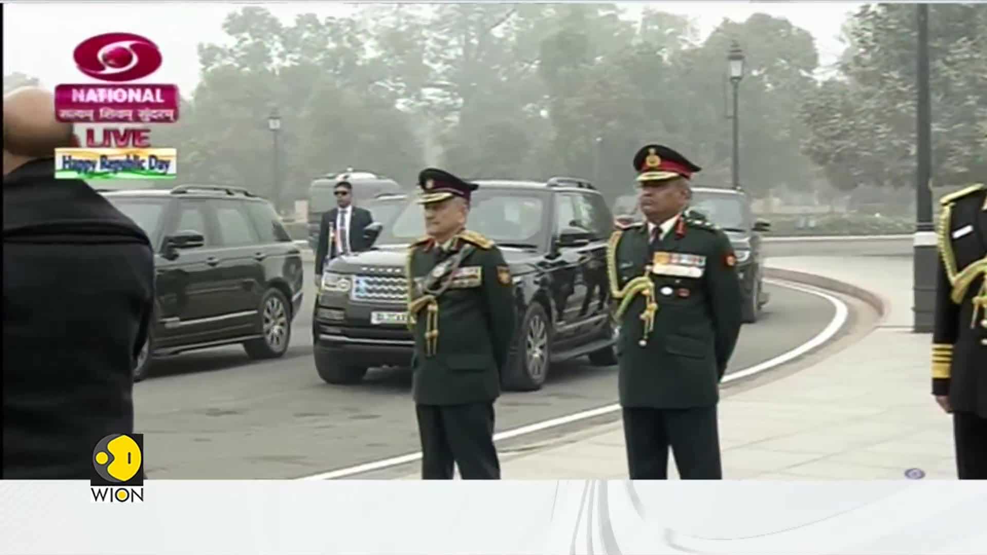 India Republic Day 2023: First parade at Kartavya Path, PM Modi lays wreath at Amar Jawan Jyoti ...