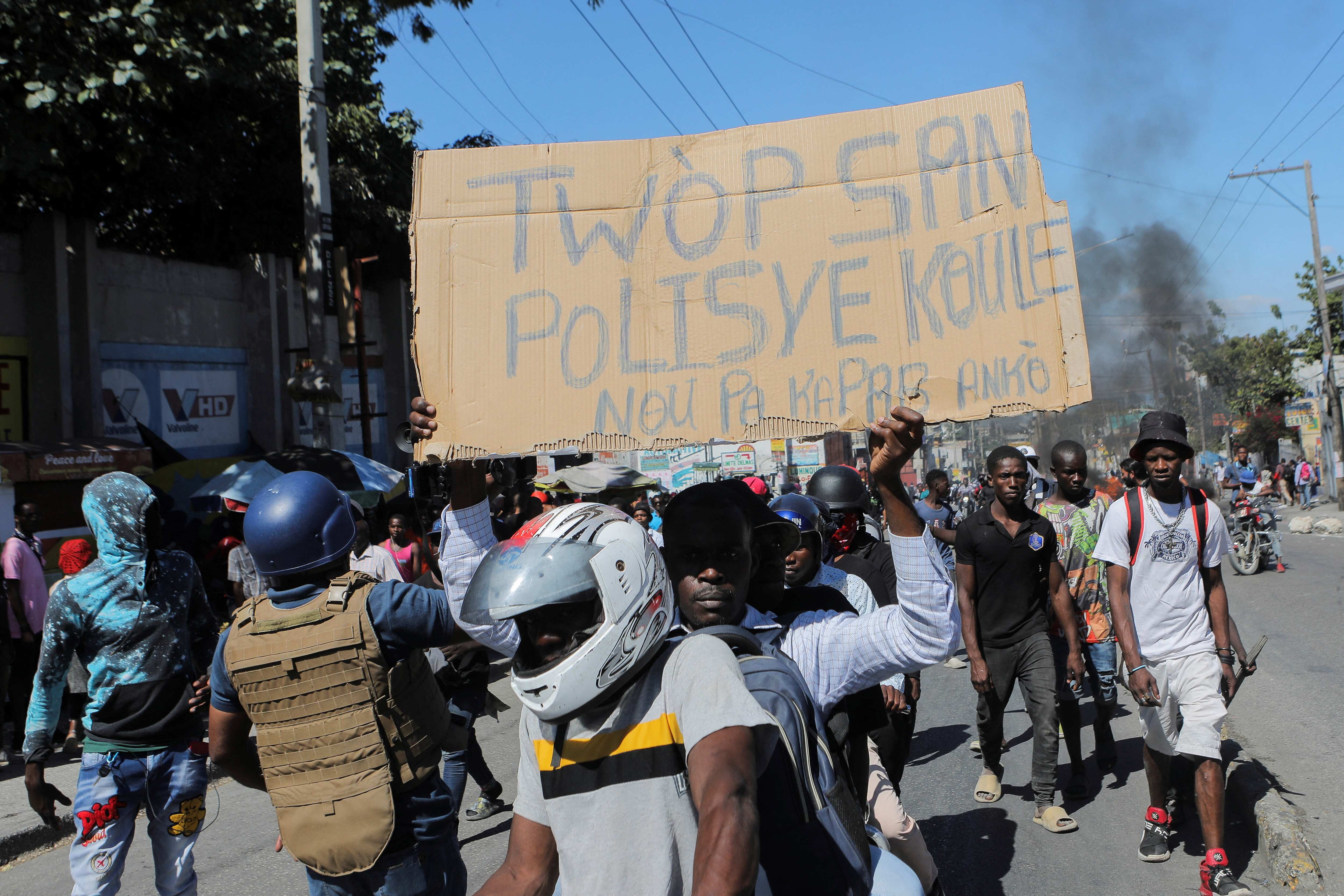 In Pics | Haiti police killings trigger fresh protests in Caribbean ...