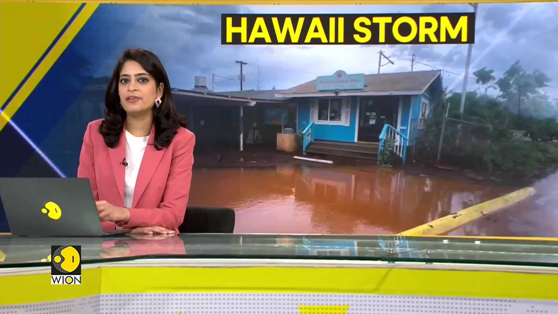 High winds & rain continue to hit Hawaii - World News