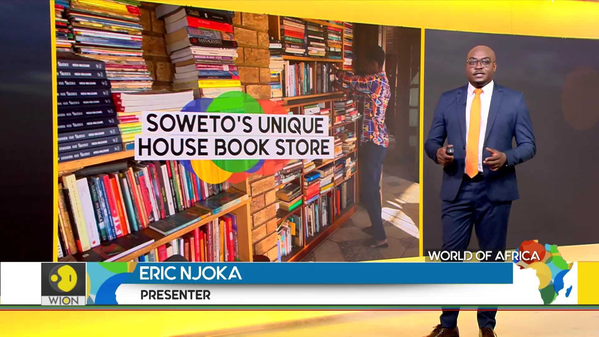 World Of Africa: Soweto's unique house book store - World News