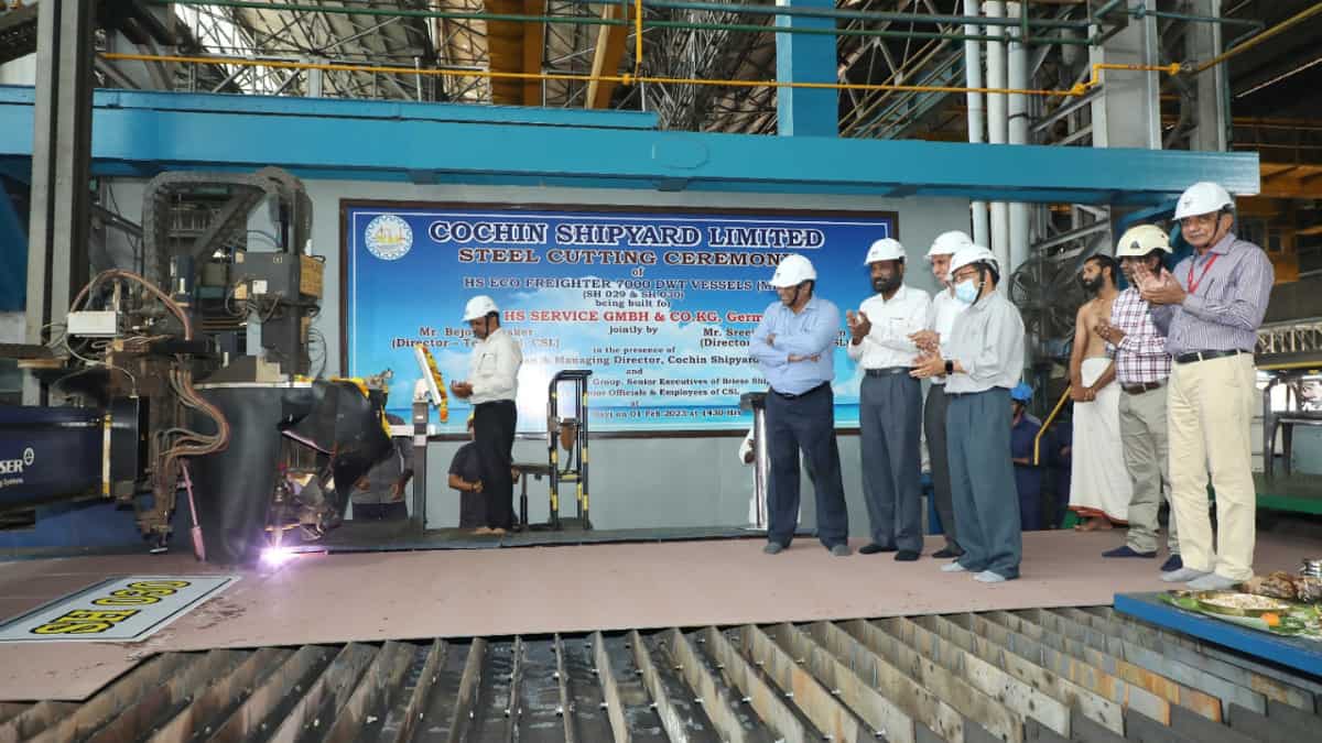 India's Cochin shipyard commences construction process for 2 ships for ...