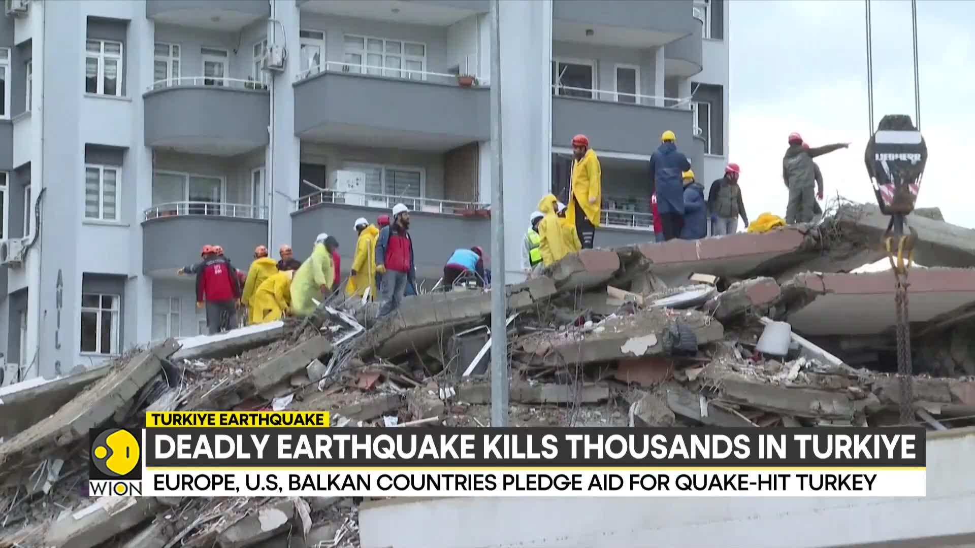 World leaders pledge aid after deadly quakes in Türkiye - World News