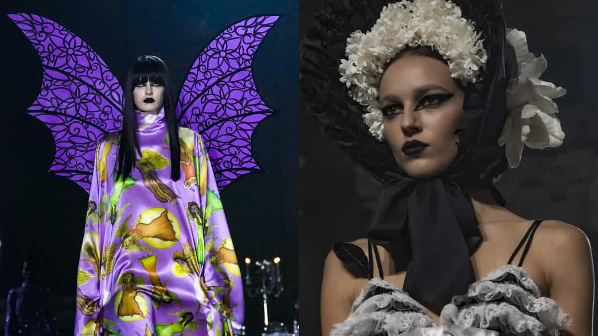 New York Fashion Week: Rodarte brings dark, gothic glamour to the ...