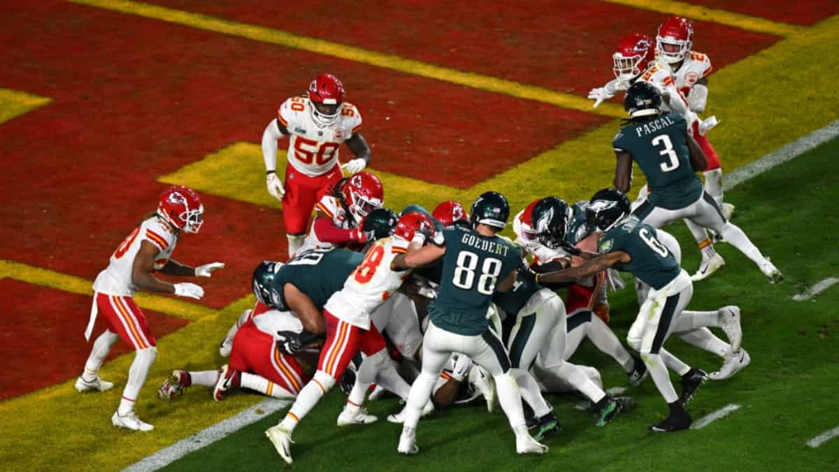 In pictures: Super Bowl LVII between Philadelphia Eagles and Kansas ...