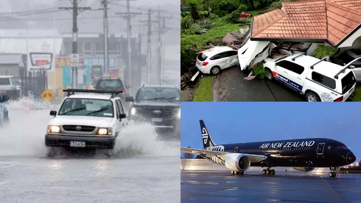 Cyclone Gabrielle: Thousands left without power, flights cancelled ...