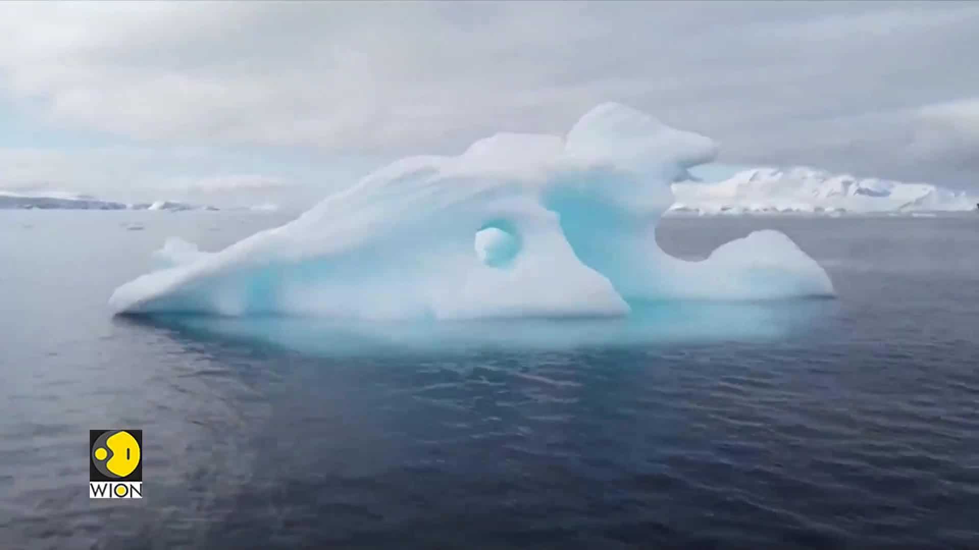 Antarctic sea ice hits record low - World News