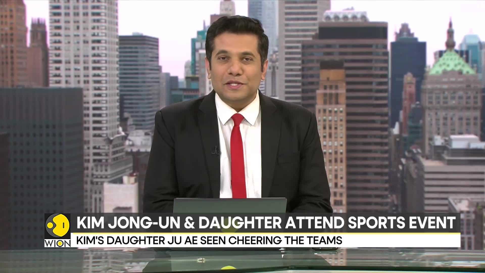 Kim Jong-un, daughter Ju Ae attend sports event; Ju Ae spotted for ...