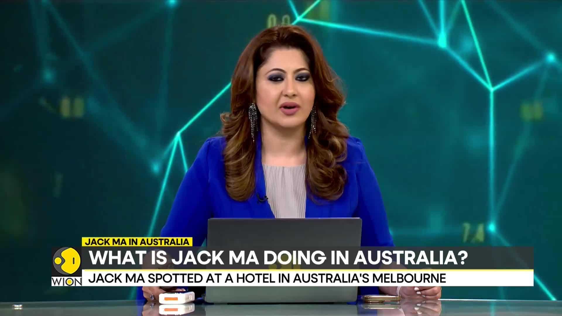 Jack Ma spotted at a hotel in Australia's Melbourne - World News