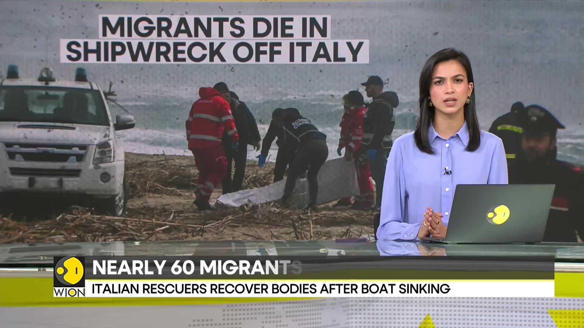 Italy Migrant Boat Shipwreck Tragedy: Nearly 60 migrants killed - World ...