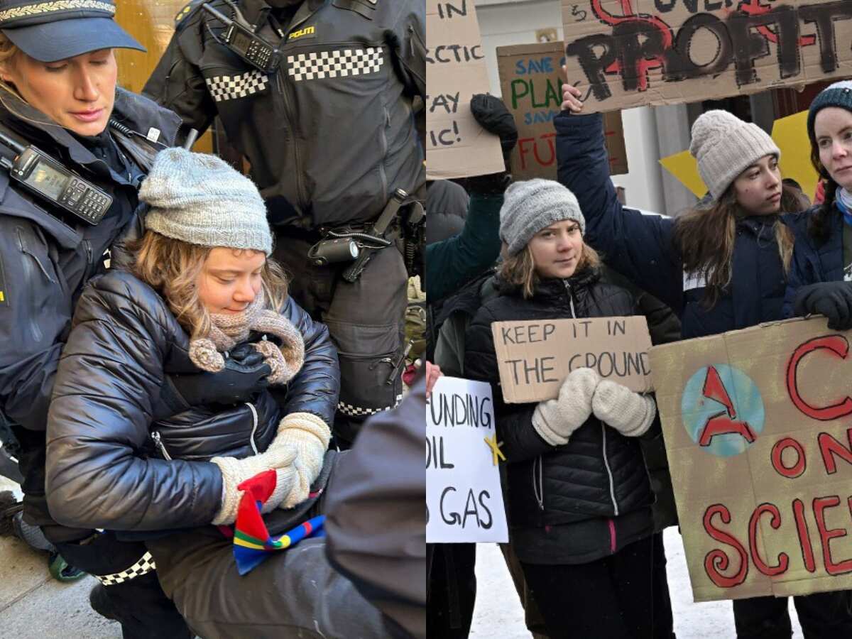Greta Thunberg and other young climate activists detained over protests ...