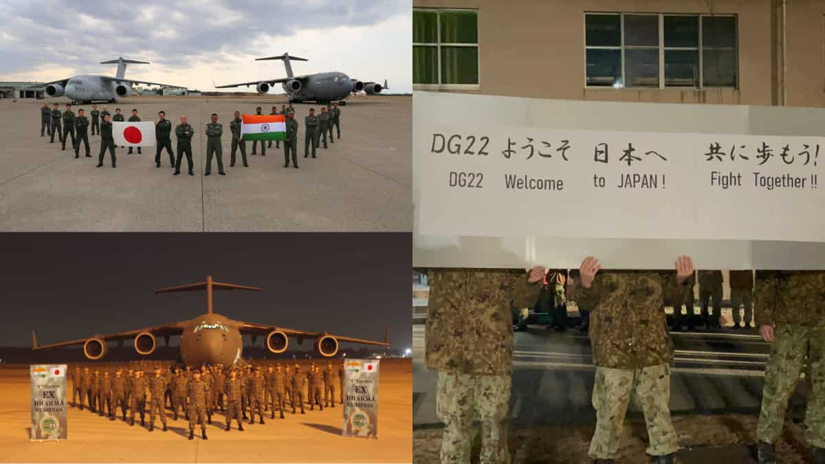 In pics | ‘Ex Dharma Guardian’: India-Japan participate in joint ...