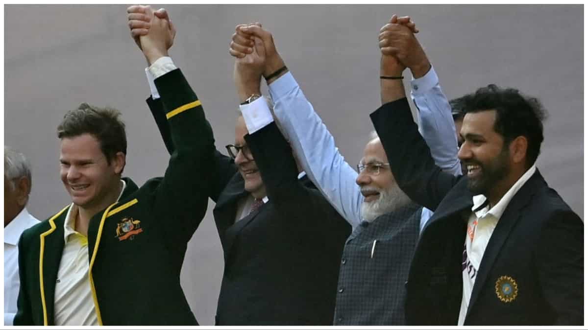 WATCH: PM Modi and his Australian counterpart Anthony Albanese meet Ind ...