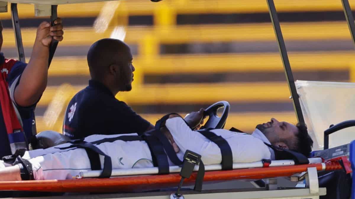 SA vs WI: Keshav Maharaj suffers freak injury during 2nd Test against ...