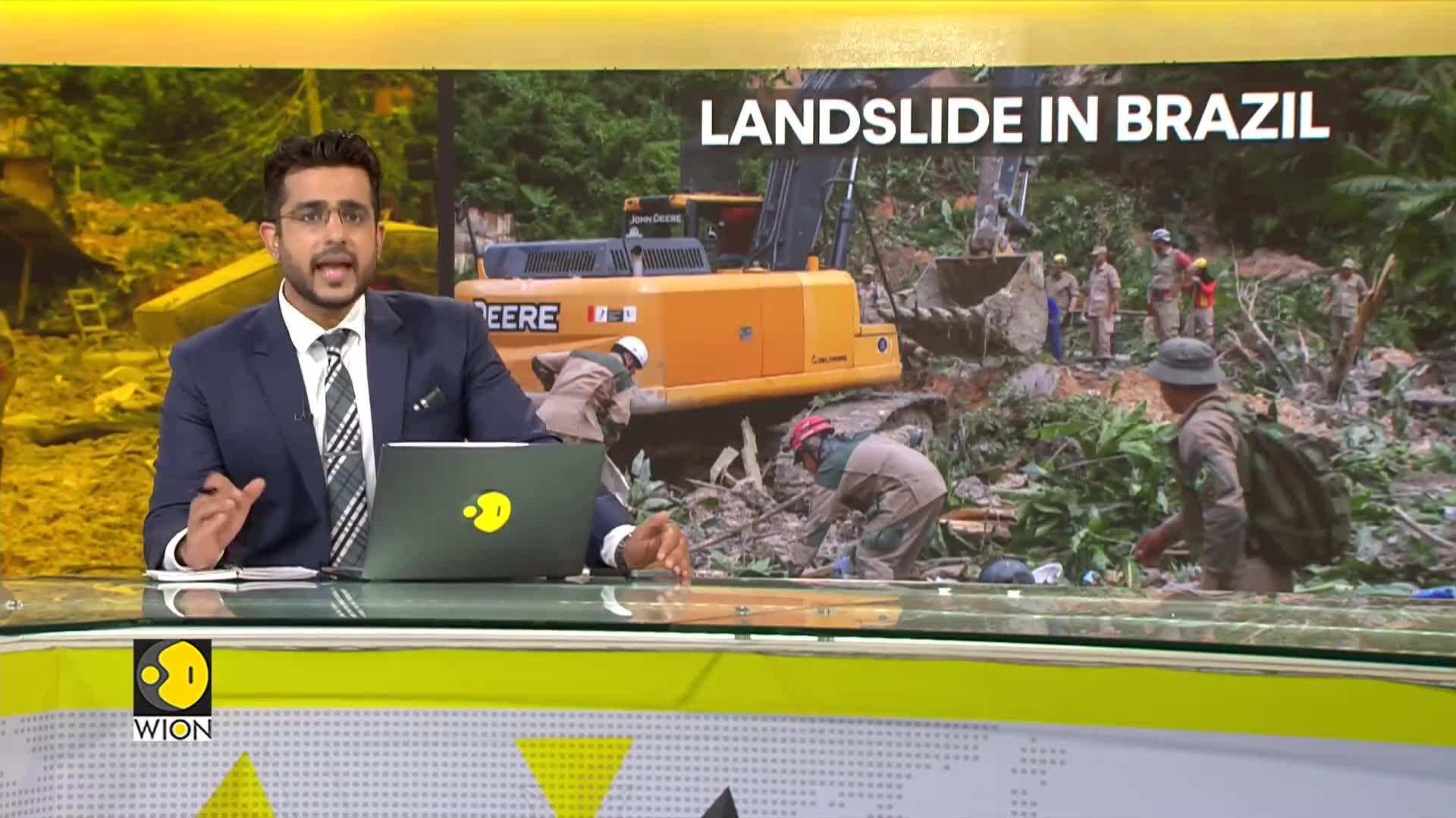 Rain triggers landslide in Brazil's Manaus - World News
