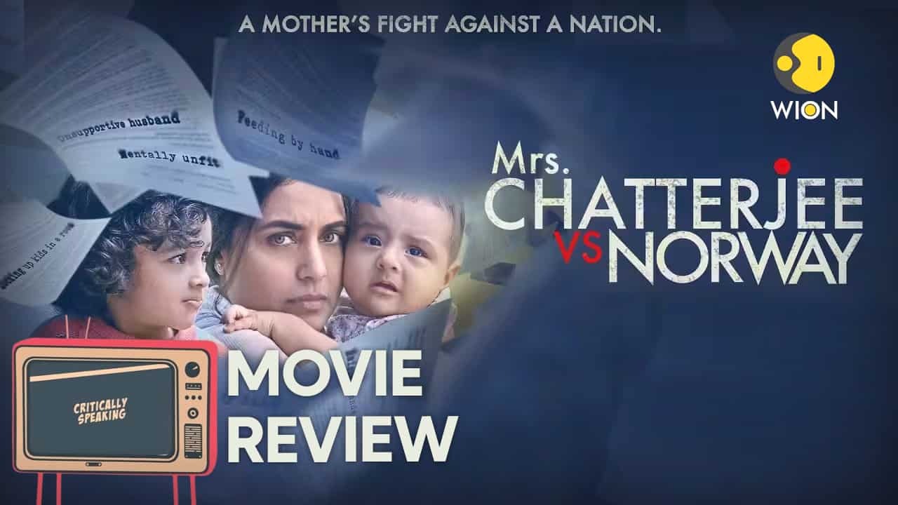 Critically Speaking: Rani Mukerji returns on screen with Mrs Chatterjee Vs Norway ...