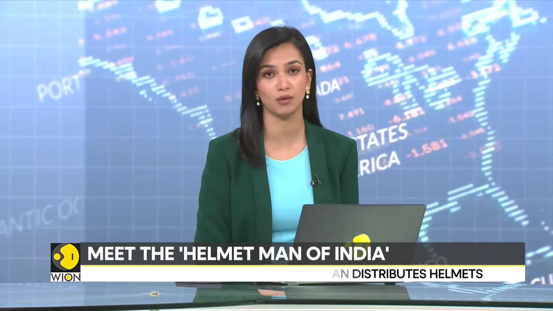 India: Meet the Helmet Man who vows to increase road safety - India ...