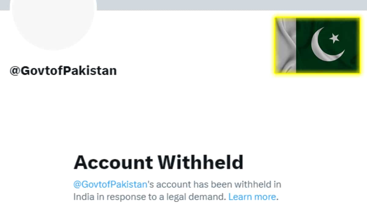 Pakistan government's Twitter account withheld in India yet again ...