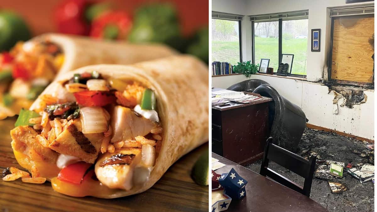 How a half-eaten burrito led to arrest of suspect charged with ...