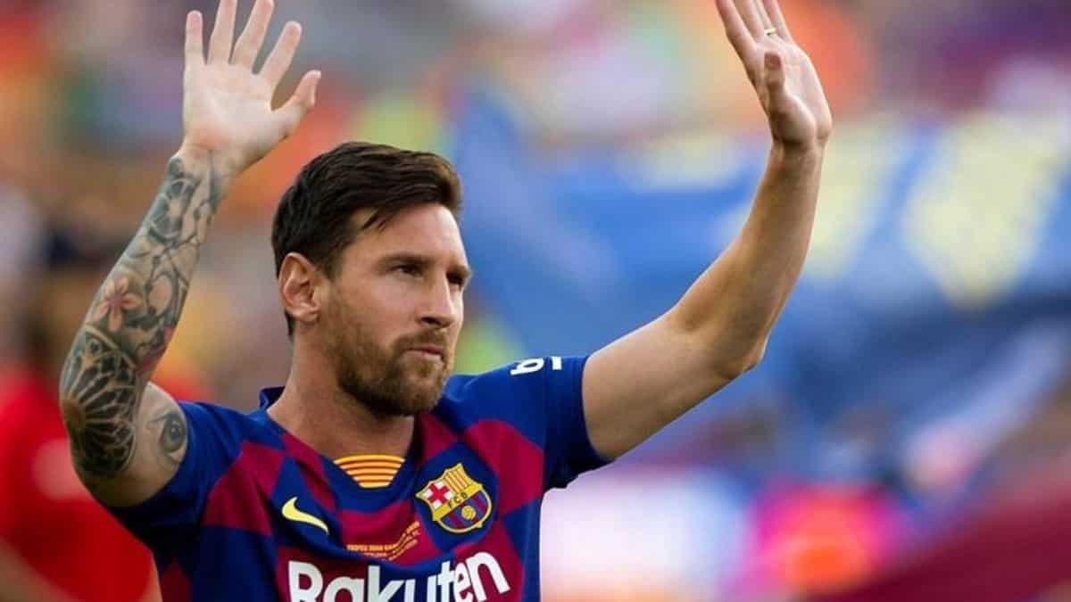Barcelona set to hand over Lionel Messi's iconic no. 10 jersey to a ...