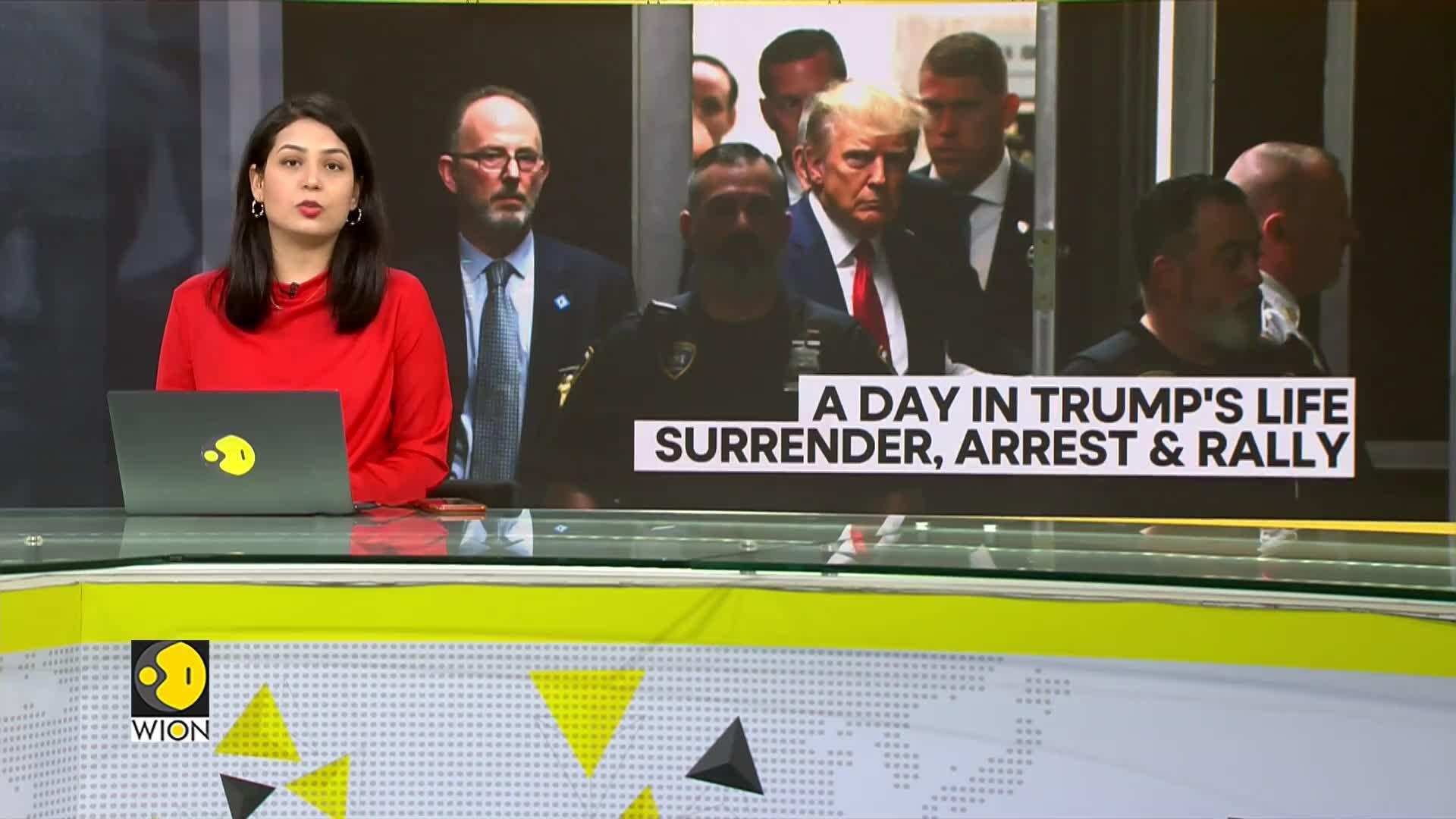 Trump pleads 'not guilty' to 34 felony counts inside a packed courtroom ...