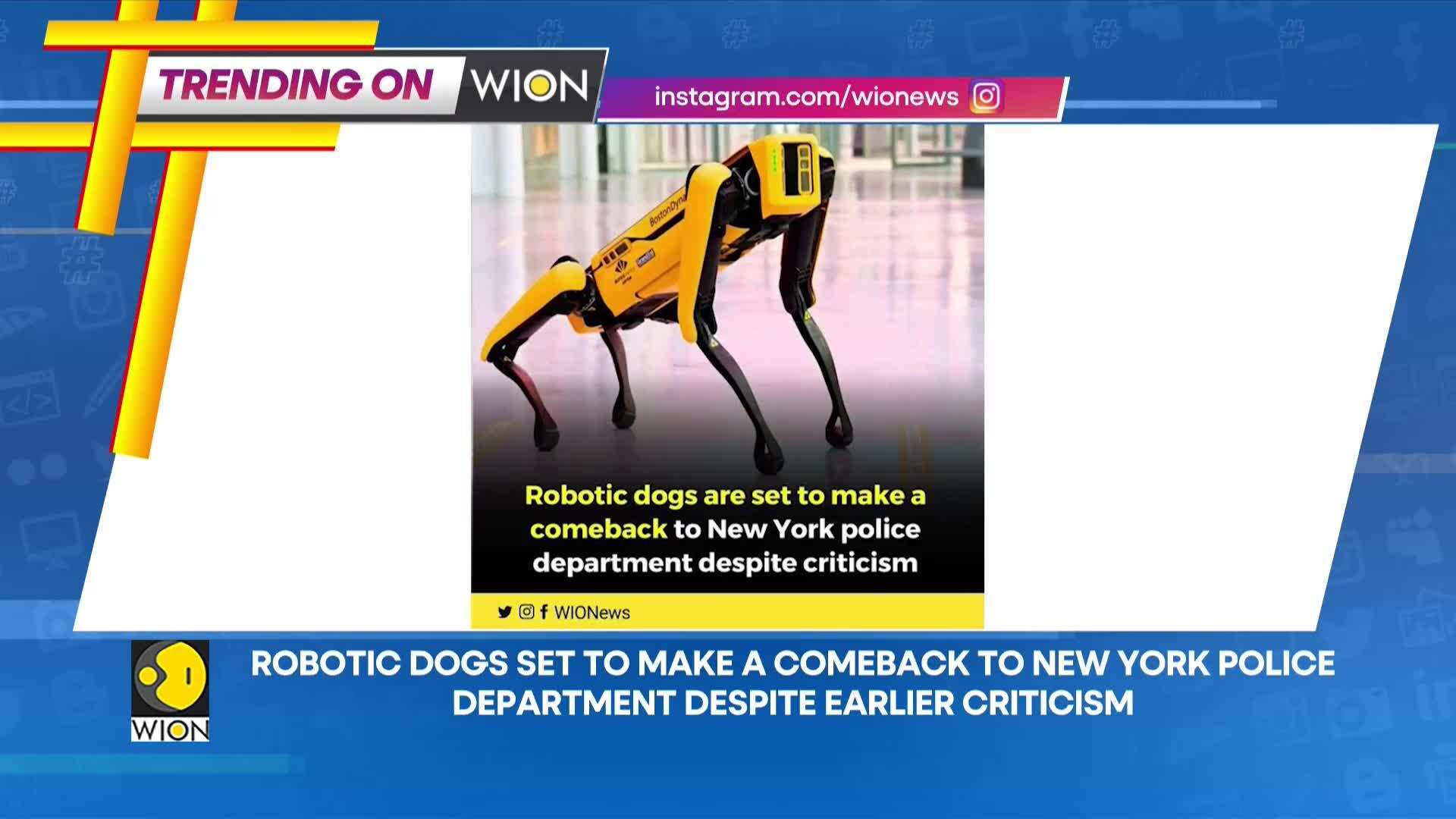 Robotic dogs to make a comeback to NYPD; China's artificial sun sets ...