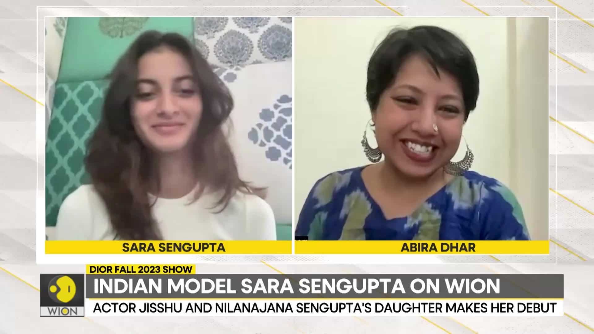 Sara Sengupta on her modelling debut with Dior “I was always told I am ...