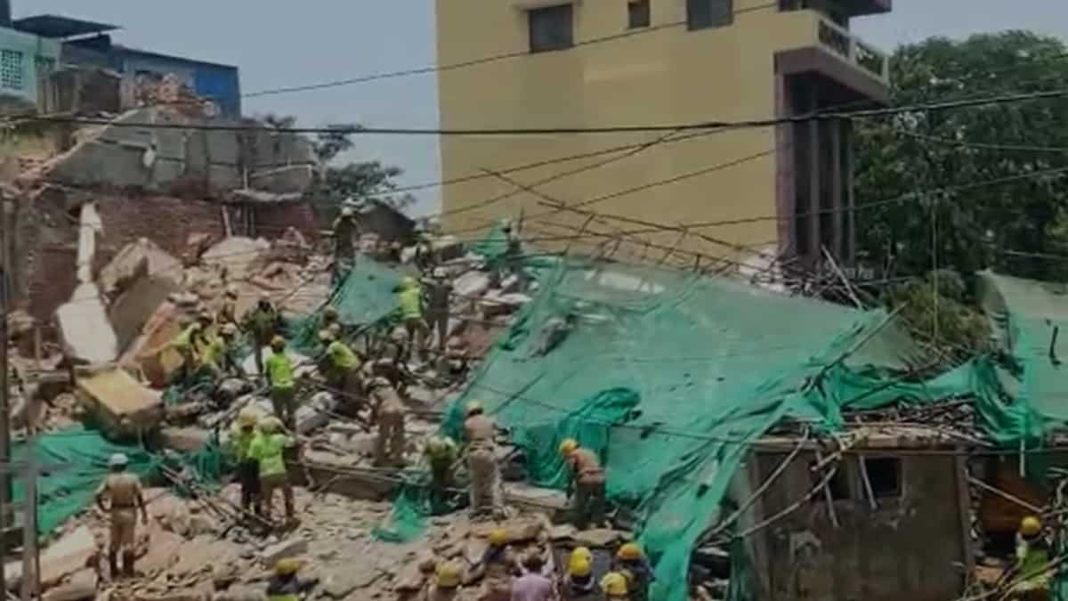 Tamil Nadu: Building under renovation collapses in Chennai, workers ...