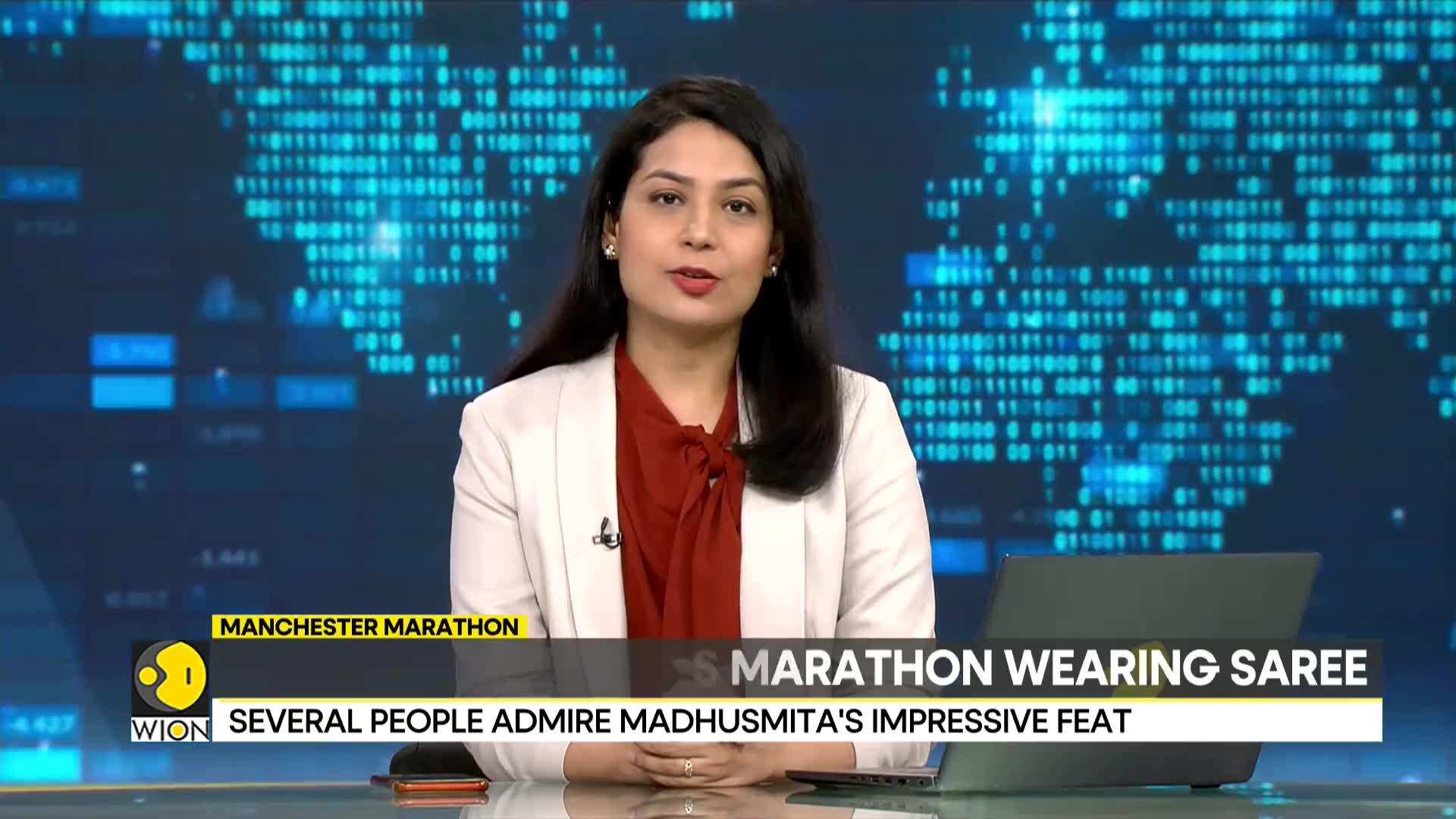 Meet, UK-based Odia woman who ran 42.5 km marathon wearing Sambalpuri ...