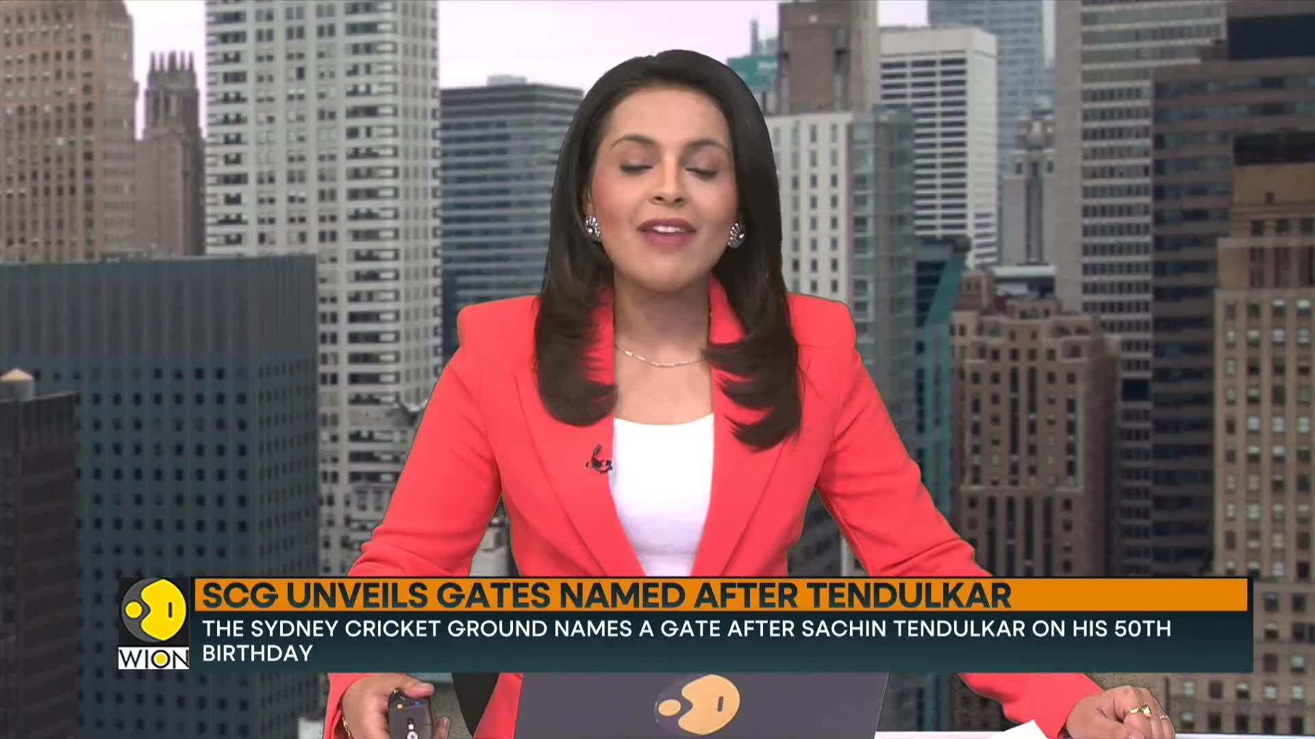 Sydney Cricket Ground names a gate after Sachin Tendulkar on his 50th ...