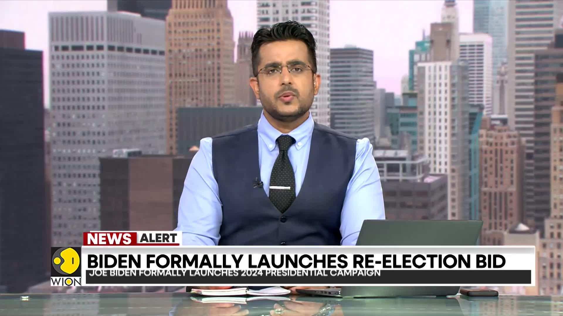 BREAKING | US: Joe Biden formally launches re-election bid, to run again in 2024 - World News