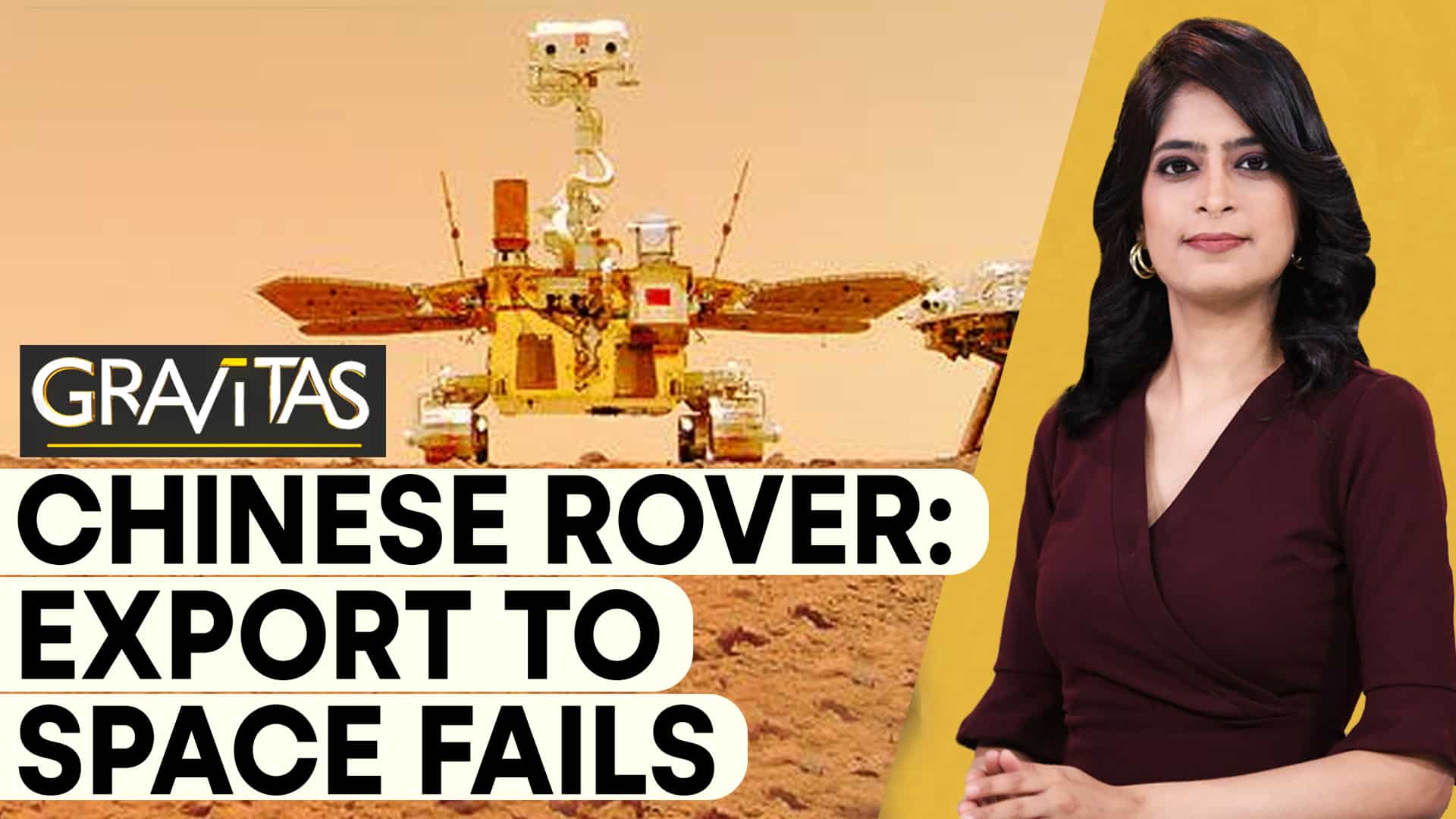 Gravitas: Zhurong: Chinese rover on Mars dies - Gravitas News