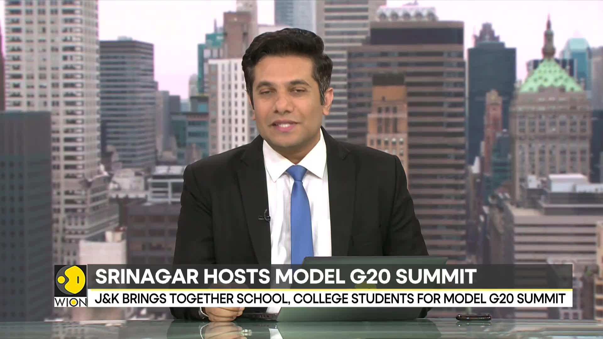 India | J&K's Srinagar hosts model G20 summit: Meeting of young minds across region | WION ...