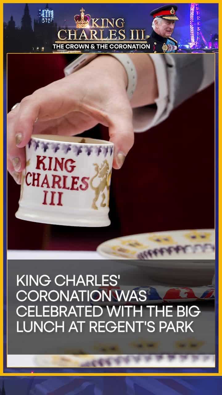 The Big Lunch event marks King Charles' Coronation - World News