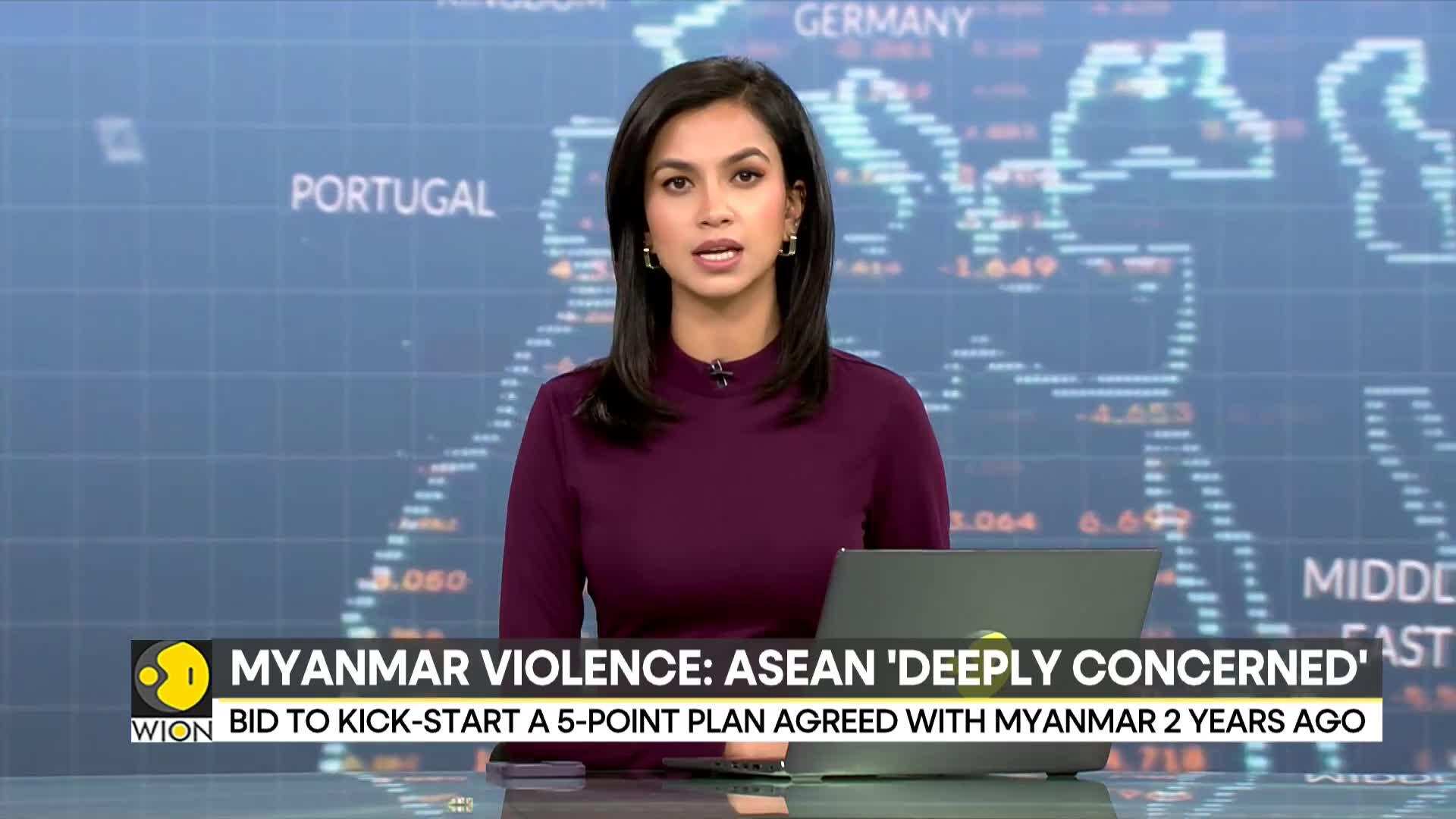 ASEAN leaders say 'deeply concerned' about Myanmar violence - World News