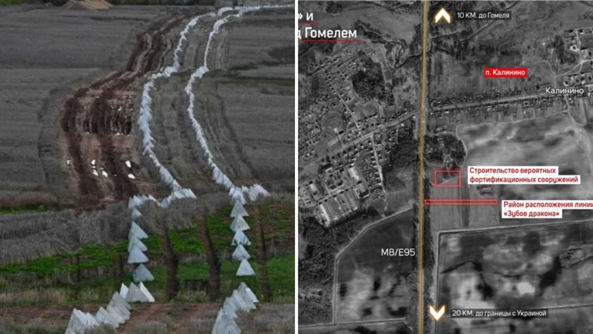 Belarus building defensive fortifications near Ukraine border: Reports ...