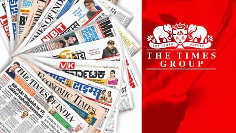 Reports claim India's Times Group has split, media giant advises ...