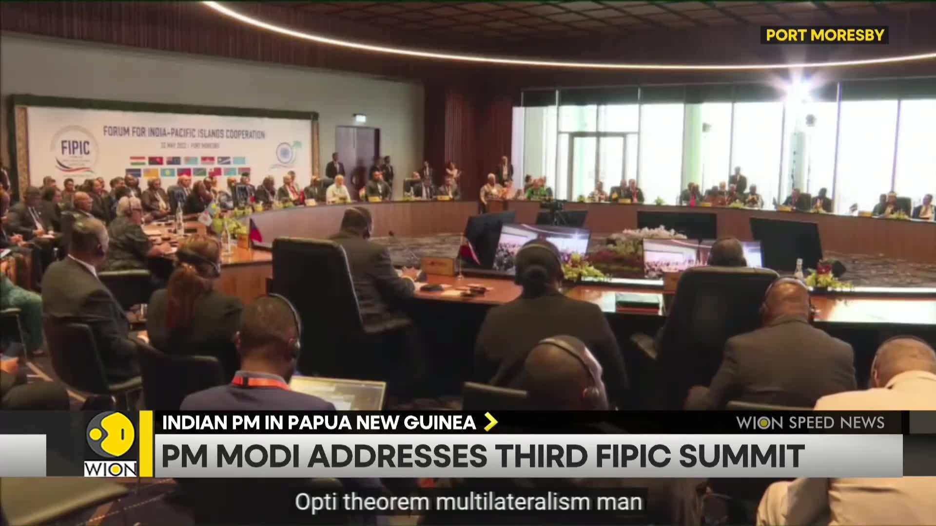 Indian PM Modi addresses third FIPIC Summit in Papua New Guinea - World News