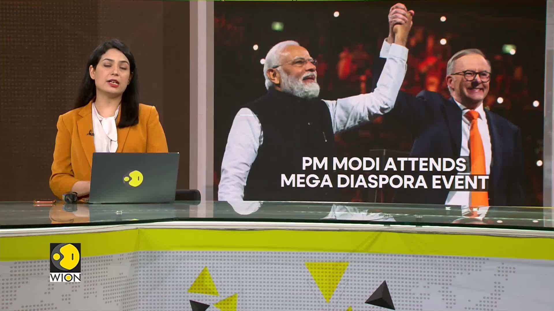 PM Modi in Australia: Huge welcome for Indian Prime Minister Narendra ...