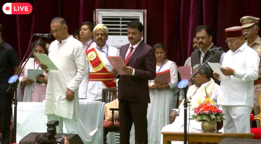 Karnataka cabinet expansion highlights: Swearing-in ceremony concludes - India News News